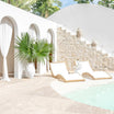 Bali Pool Side Teak Chaise Lounger | Urban Ashram