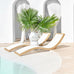 Bali Pool Side Teak Chaise Lounger | Urban Ashram